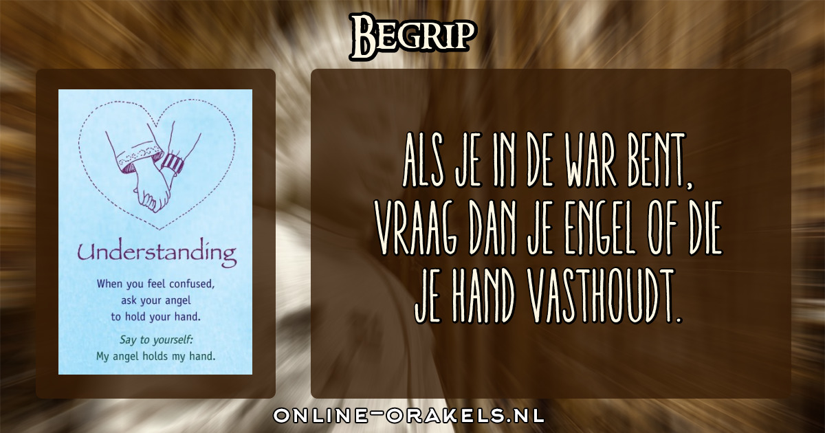 Begrip | Engelenkaarten voor kinderen | Online Orakels