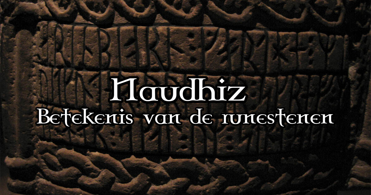 Runesteen Naudhiz | Runen | Online Orakels