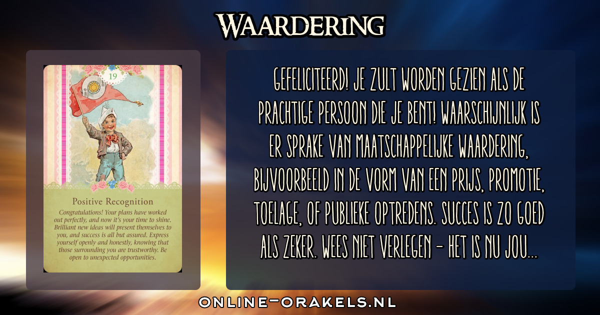 Waardering | Tarot met beschermengelen | Online Orakels