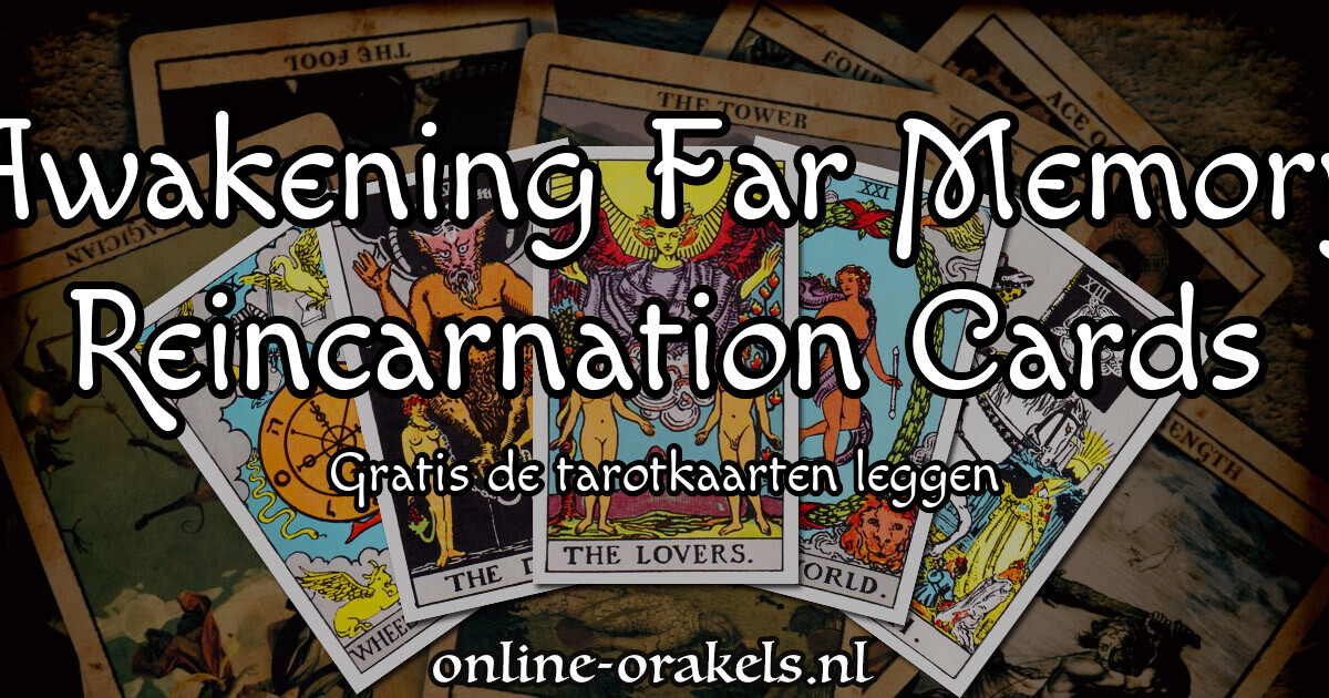 Tarot-deck Awakening Far Memory Reincarnation Cards | Tarot | Online ...
