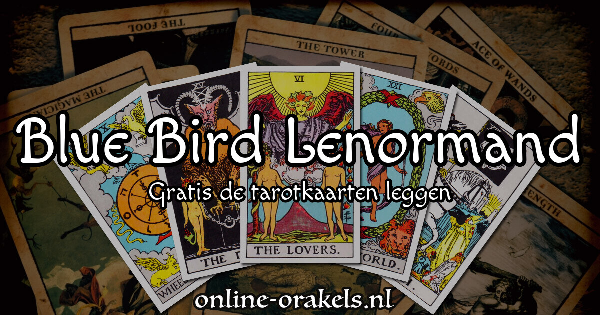 Tarot-deck Blue Bird Lenormand | Tarot | Online Orakels