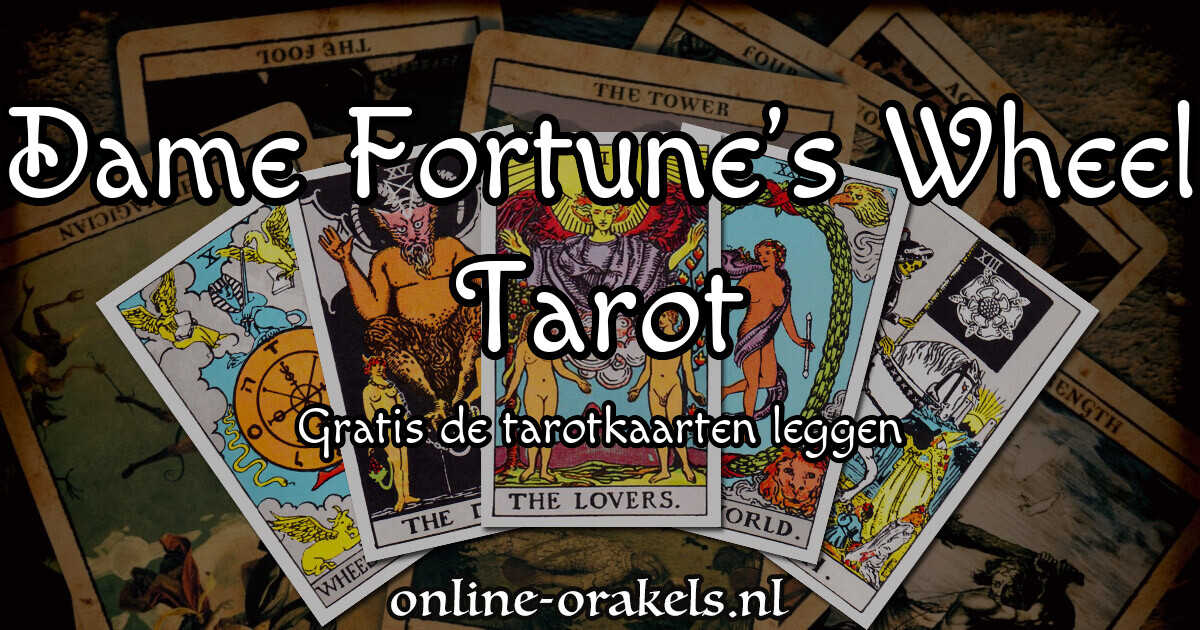 Tarot-deck Dame Fortune's Wheel Tarot | Tarot | Online Orakels