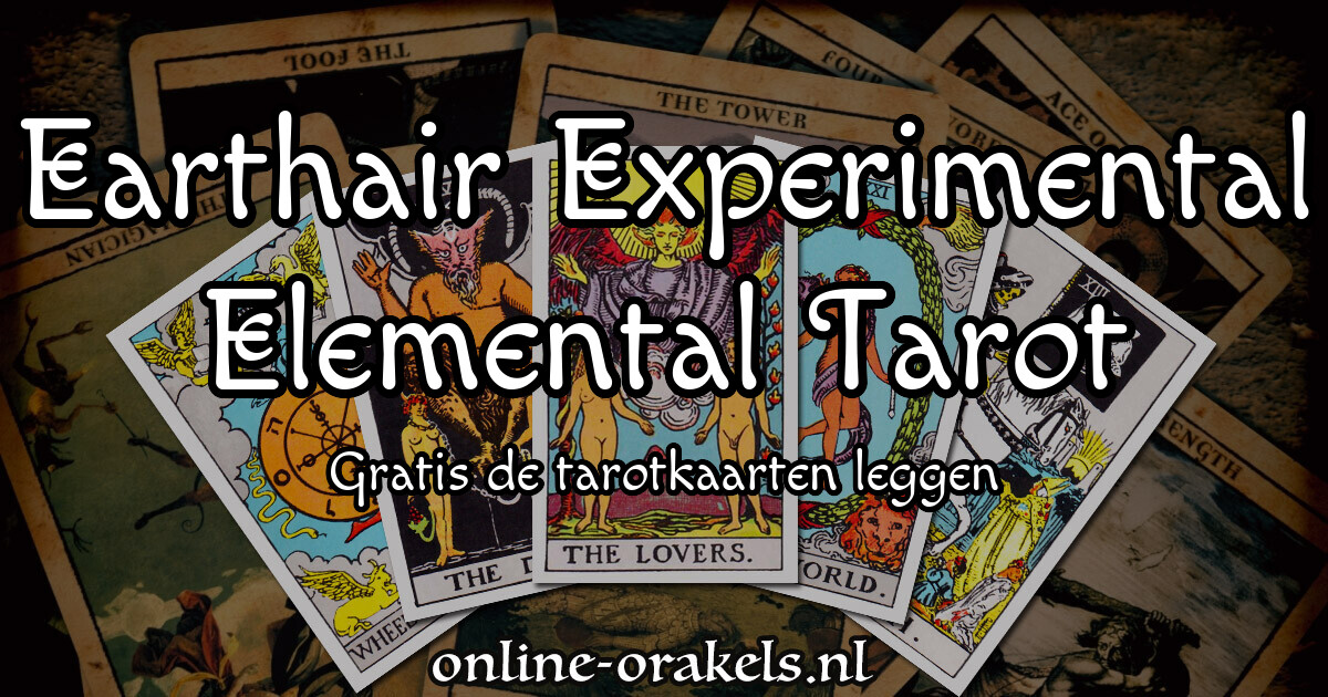 Tarot-deck Earthair Experimental Elemental Tarot | Tarot | Online Orakels