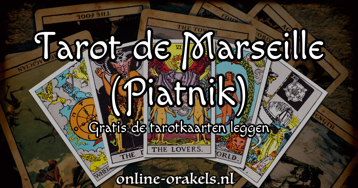 Tarot-deck Tarot de Marseille (Piatnik) | Tarot | Online Orakels