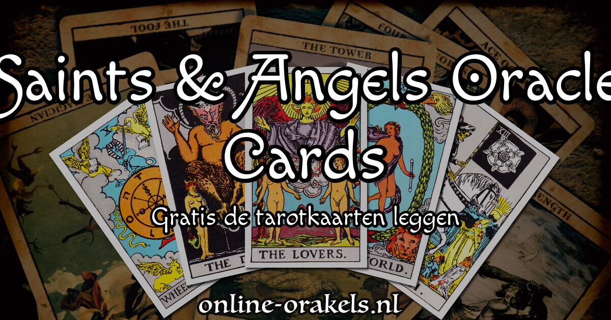 Tarot-deck Saints & Angels Oracle Cards | Tarot | Online Orakels